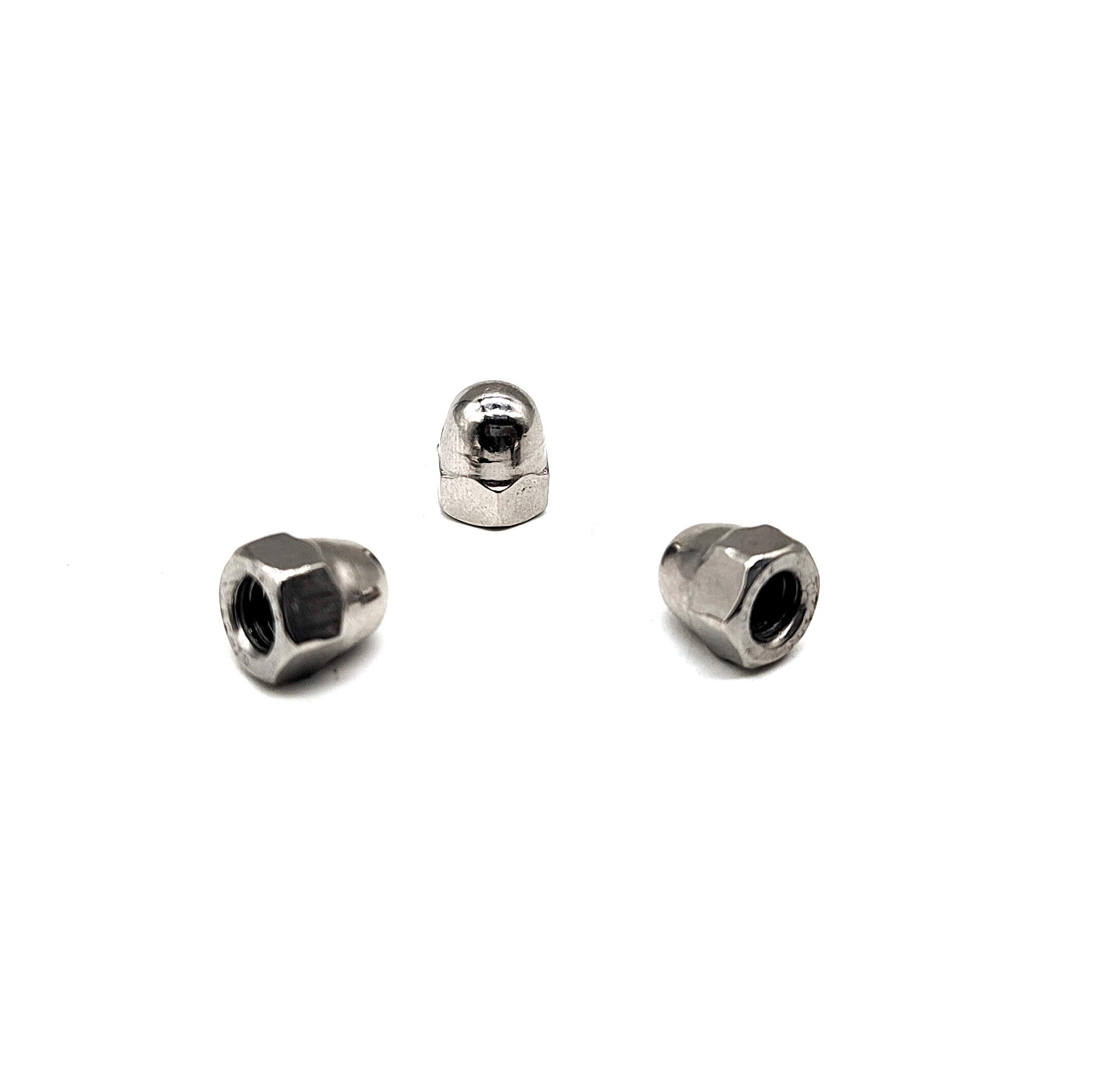 Stainless Steel 304 316 M4 M6 M10 Hex Cap Nuts - Buy Stainless Steel ...