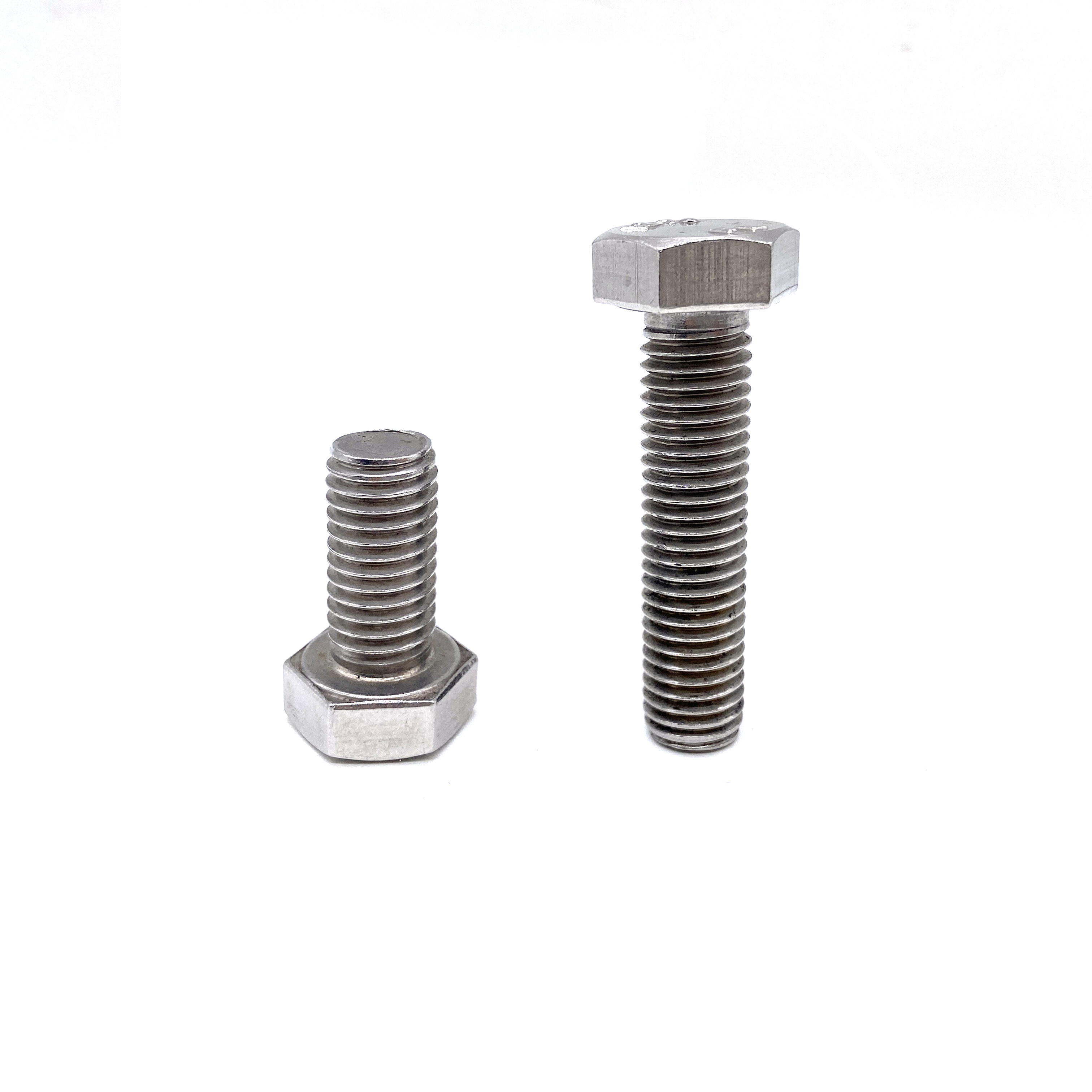 INOX A2 INOX A4 DIN933 Stainless Steel Hexagon Head Full Threaded Bolts ...