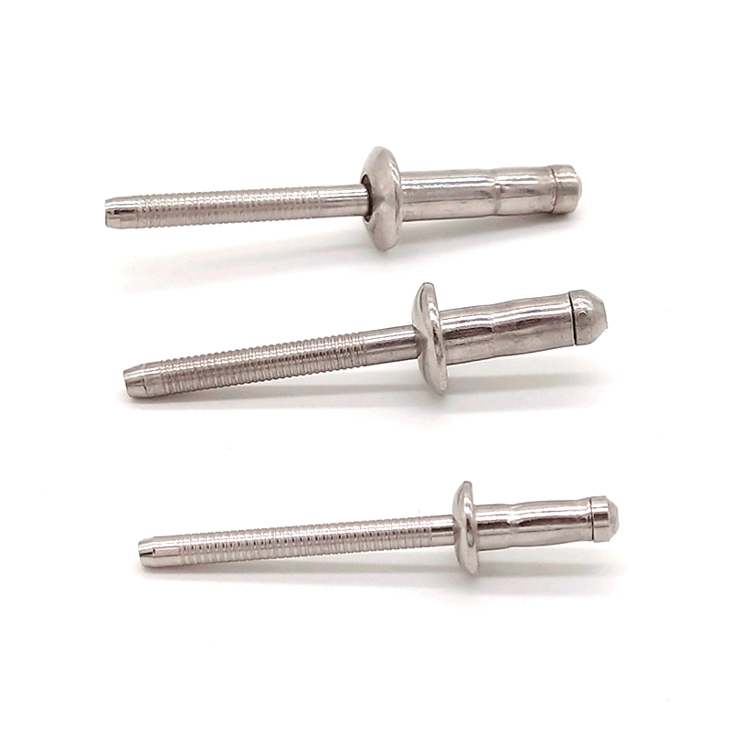 Stainless Steel / Stainless Steel Hem-Luk Blind Rivet for Solar System ...