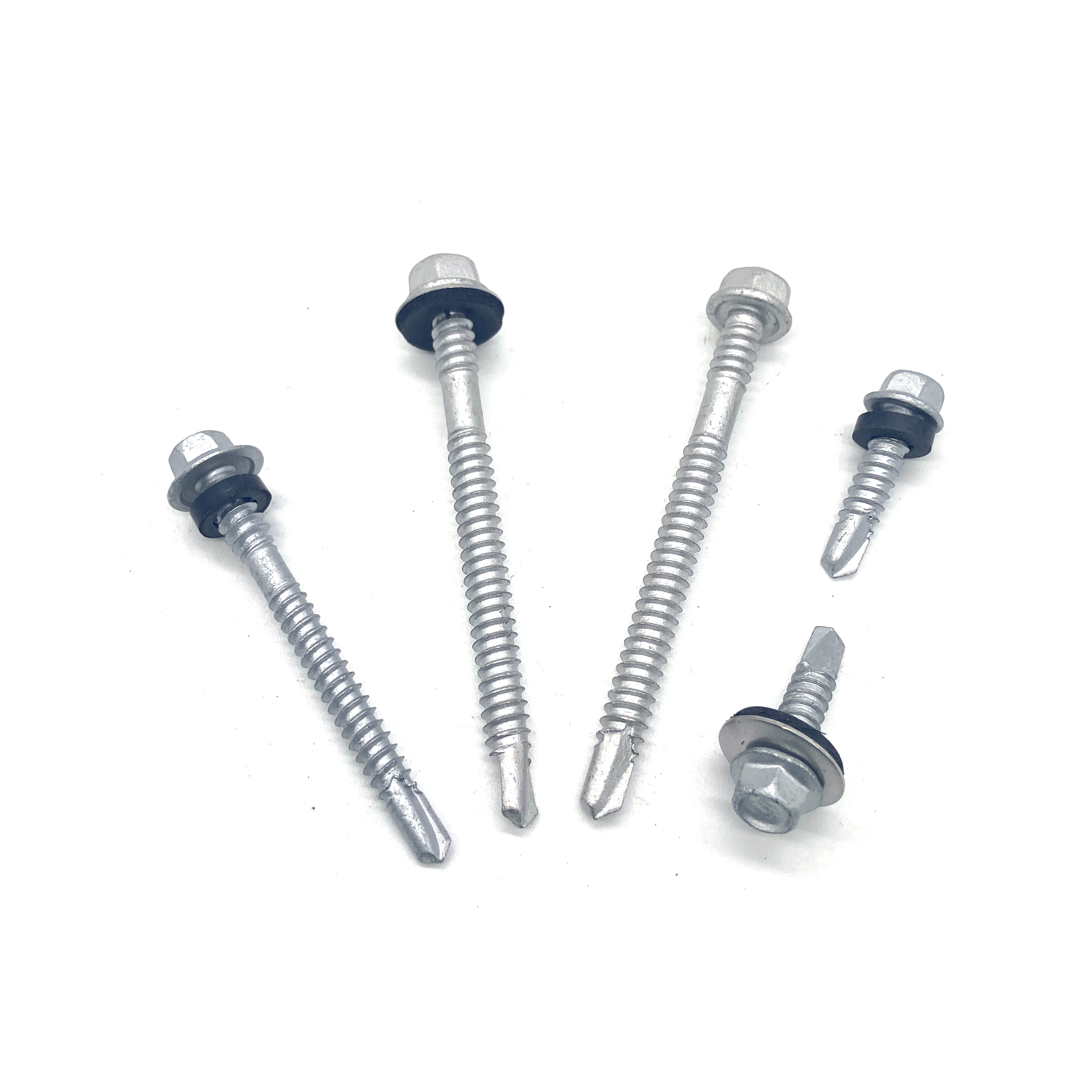 Stainless Steel 304+410 Compound Hex Head Composite Self Drilling Bi ...