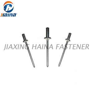 DIN7337 Flat Head Aluminum Blind Rivet