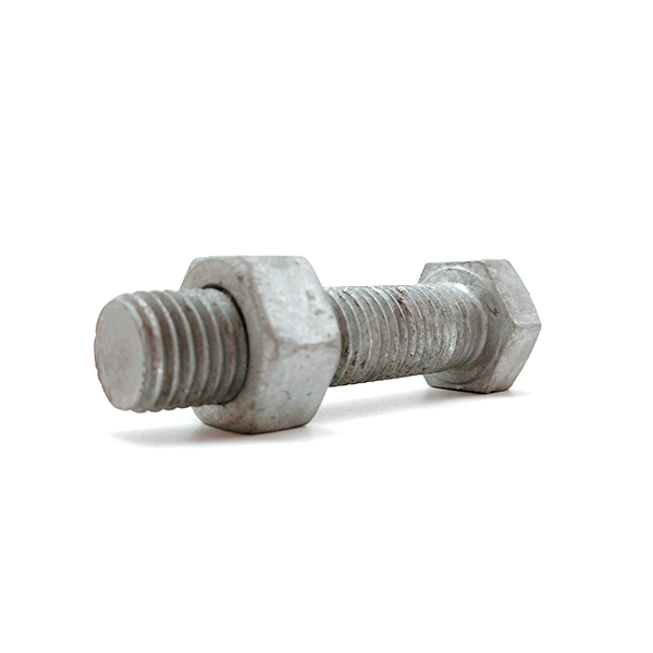 Carbon Steel ASTM A394 HDG Hexagon Bolt And Nut for Tower - Buy Hexagon ...